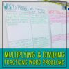 Making Sense of Multiplying and Dividing Fractions Word Problems ...