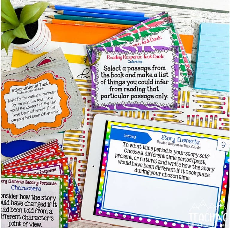 Must-Read Novels and Engaging Reading Response Activities for Any Book ...