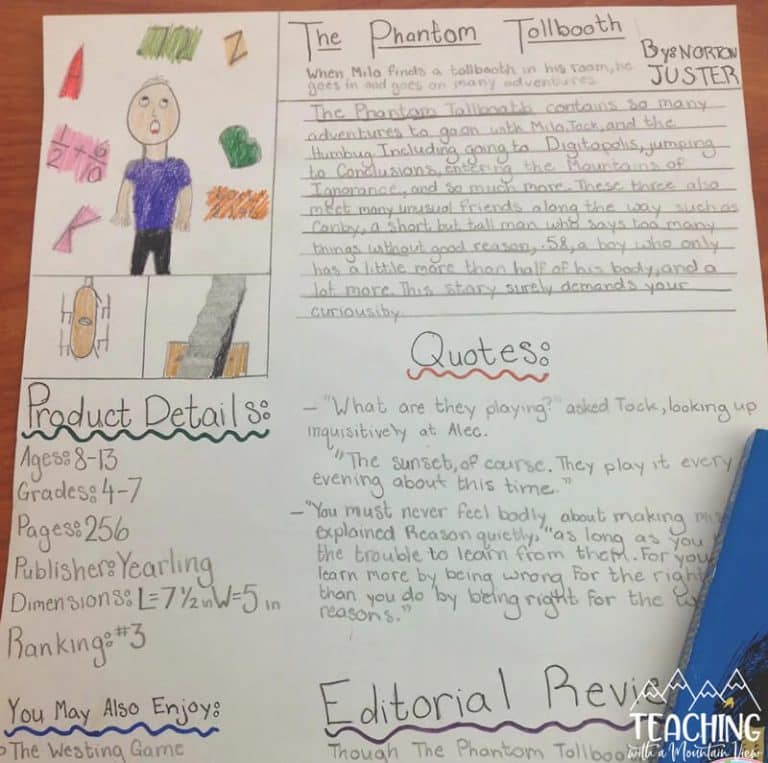 Must-Read Novels and Engaging Reading Response Activities for Any Book ...