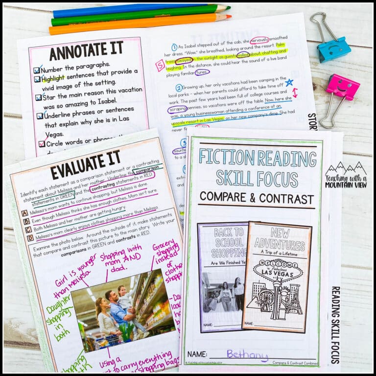 Comparing Texts: Moving Beyond the Basics - Teaching with a Mountain View