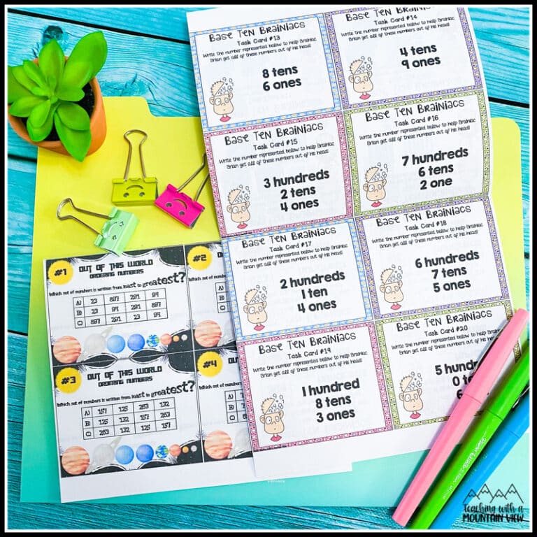 8 Exciting Ways To Use Task Cards In Upper Elementary - Teaching with a ...