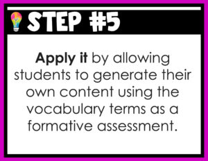 Teaching Domain Specific Vocabulary - Teaching with a Mountain View