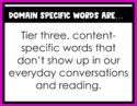Teaching Domain Specific Vocabulary - Teaching with a Mountain View