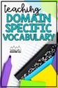 Teaching Domain Specific Vocabulary - Teaching with a Mountain View