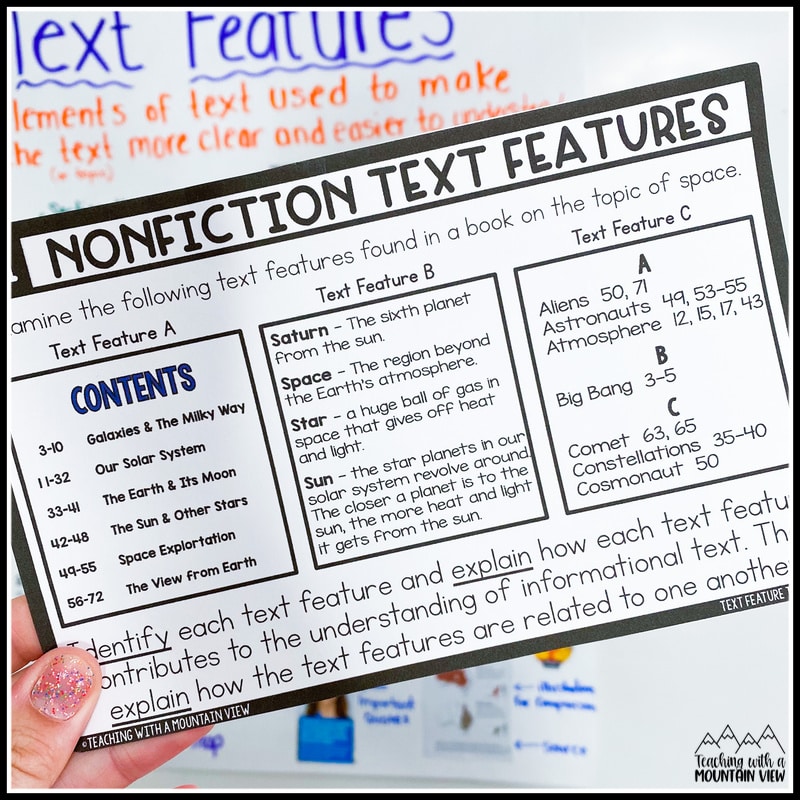 Analyzing Text Features In Upper Elementary Teaching With A Mountain View Analyzing Text Features In Upper Elementary Teaching With A Mountain View