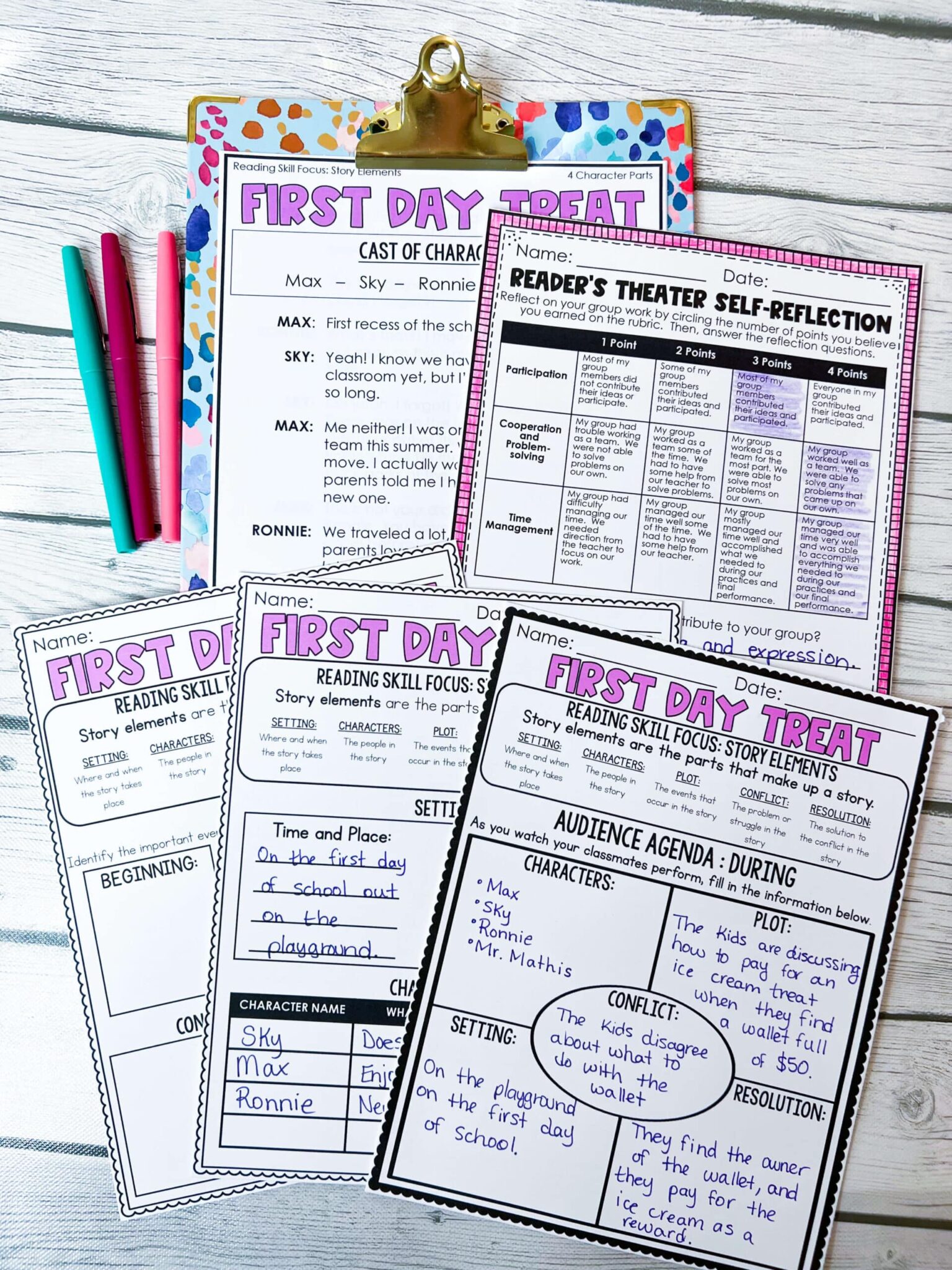 Back to School Reader’s Theater Scripts - Teaching with a Mountain View