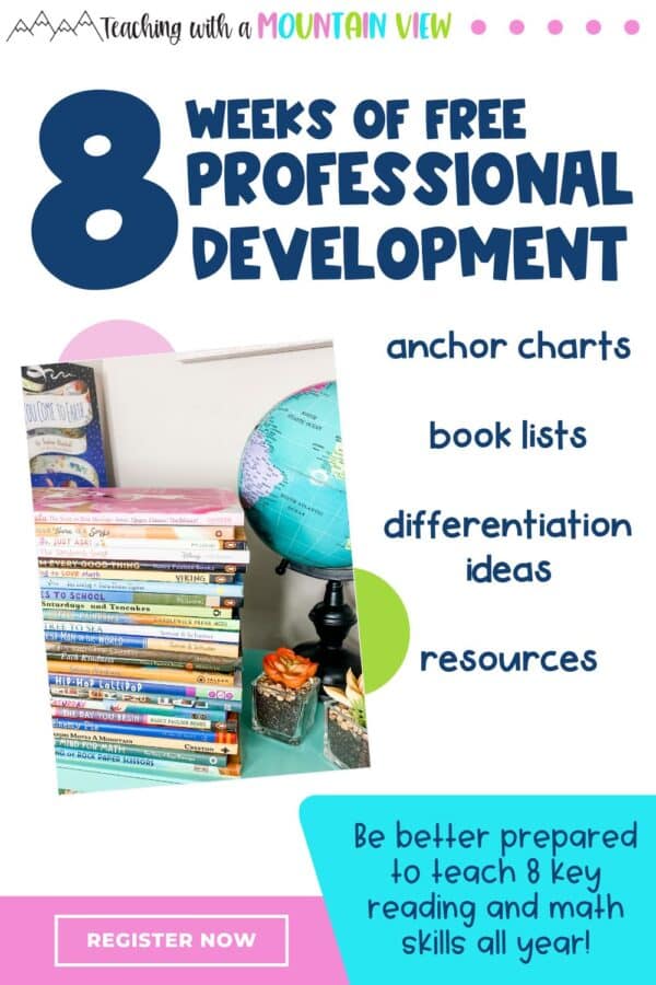 8 Weeks of Free Professional Development for Teachers - Teaching with a Mountain View