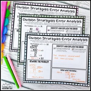 Tried and True Math Teacher Observation Lessons - Teaching with a ...