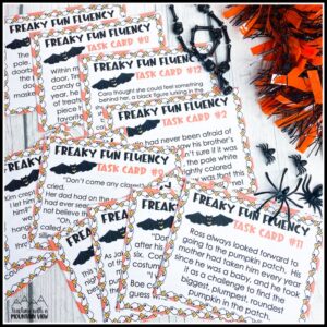 How To Use Fluency Task Cards - Teaching with a Mountain View