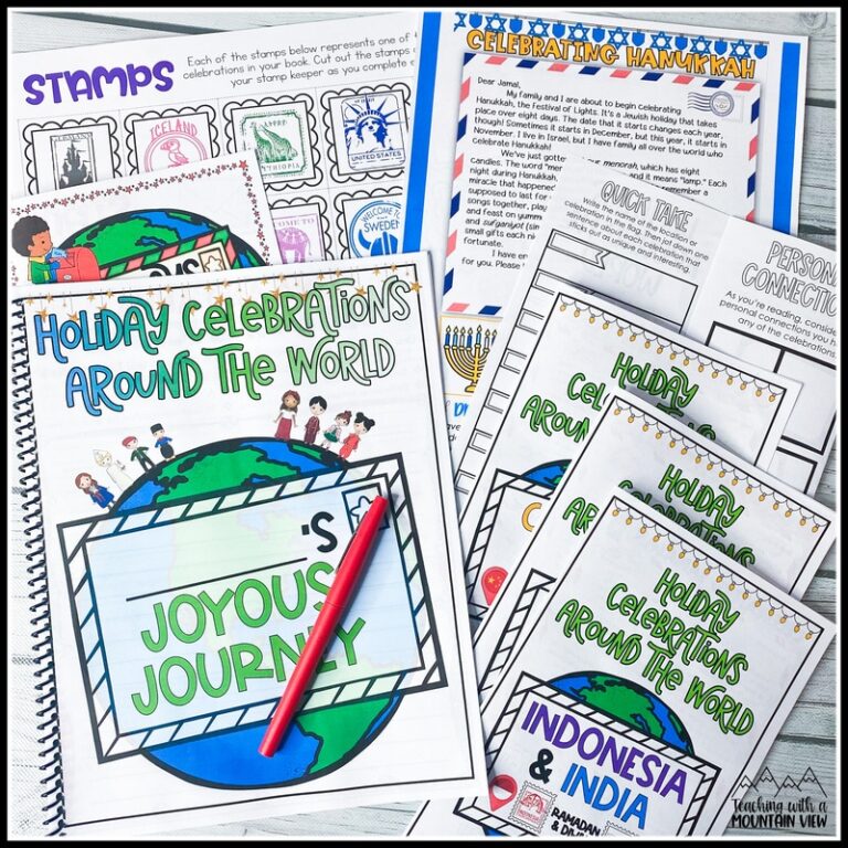 9 Activities to Teach Holidays Around the World - Teaching with a ...