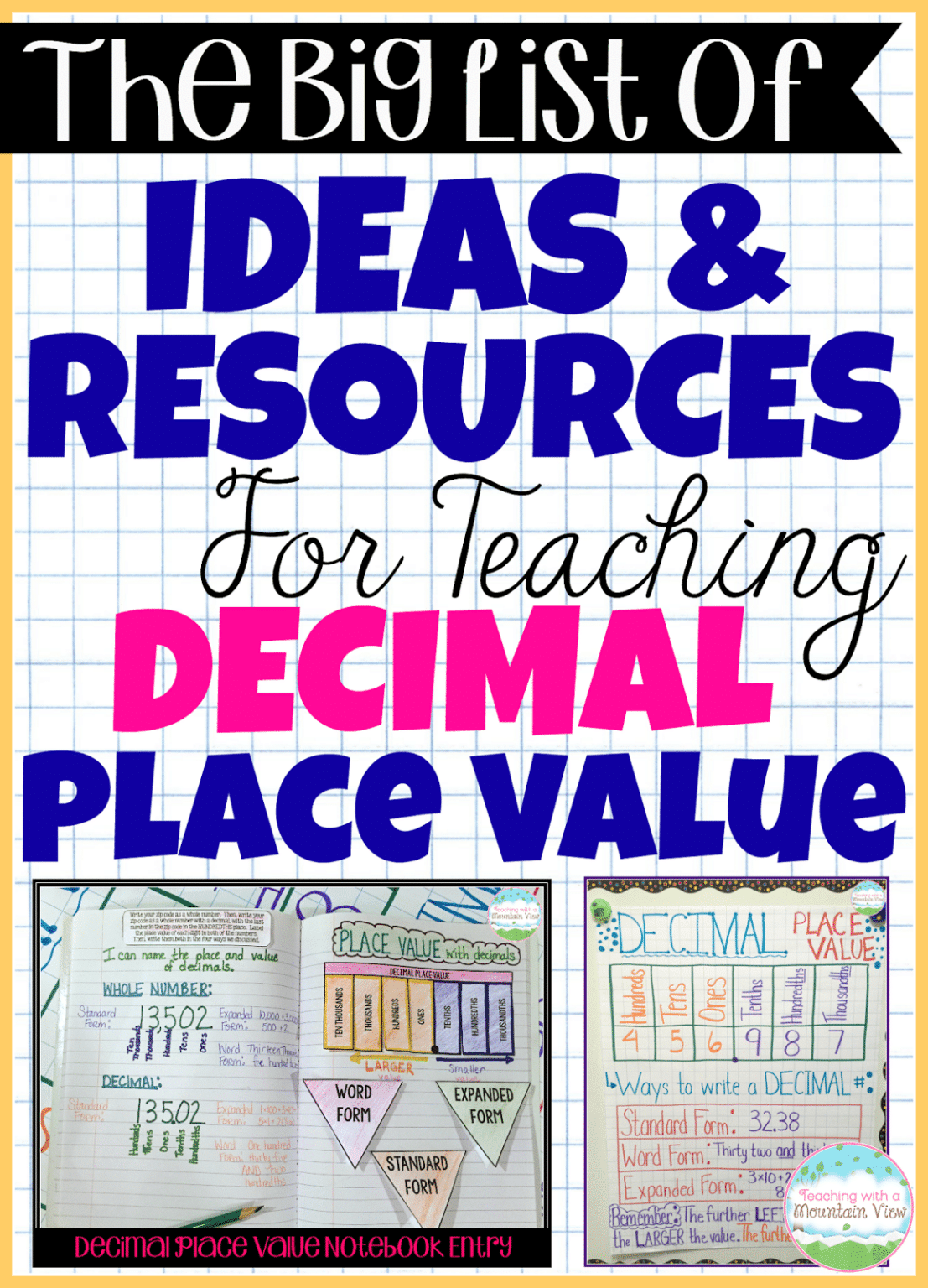 Decimal Place Value Resources & Teaching Ideas - Teaching with a ...