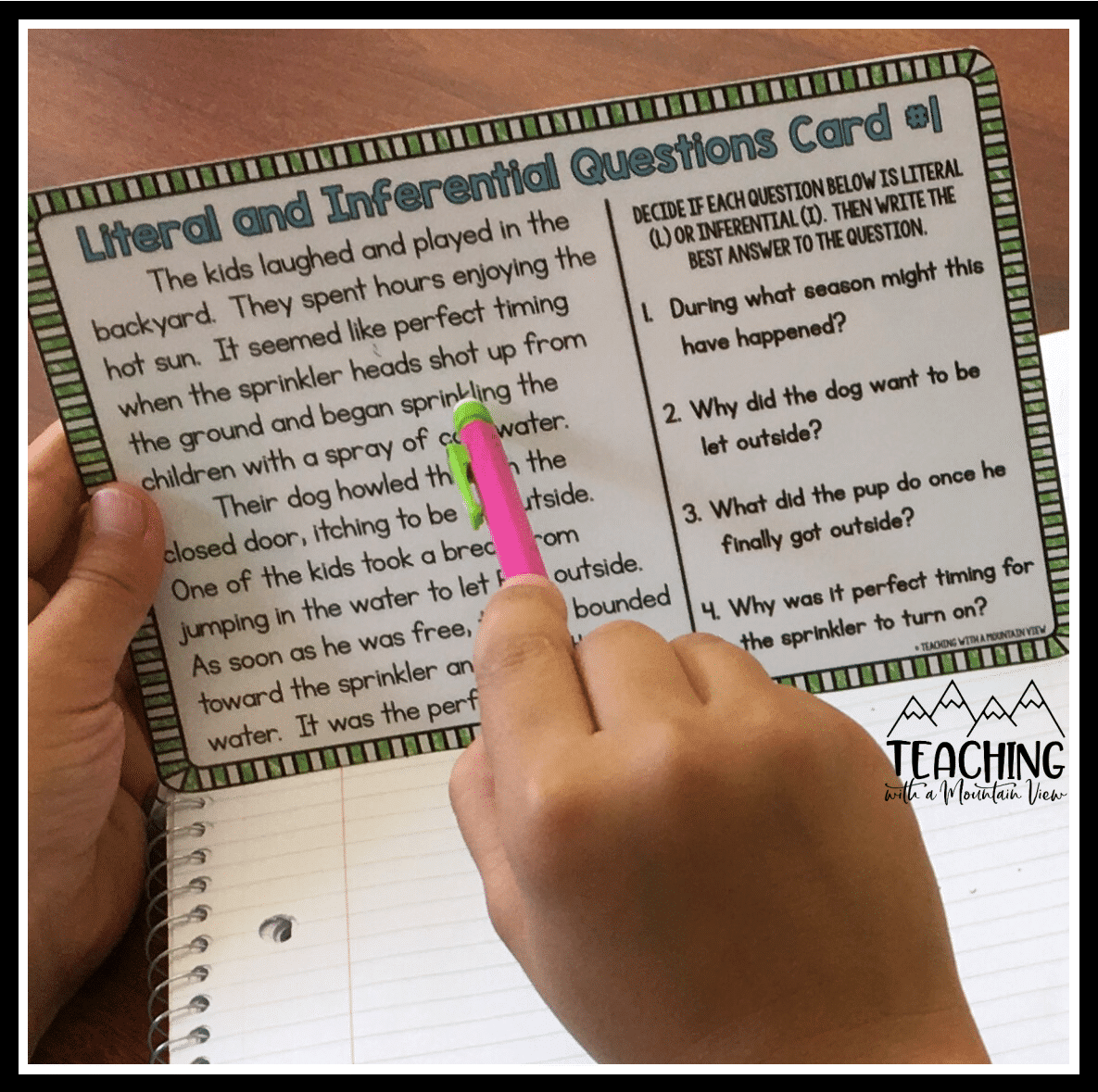 Observation-Approved Literacy Resources: Tried and True Literacy ...