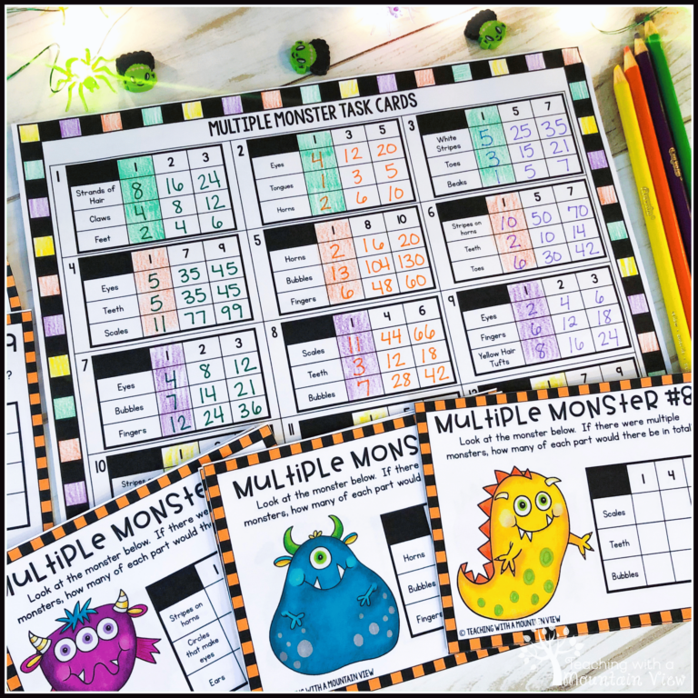 Spooktacular Halloween Math Activities for Upper Elementary Students ...