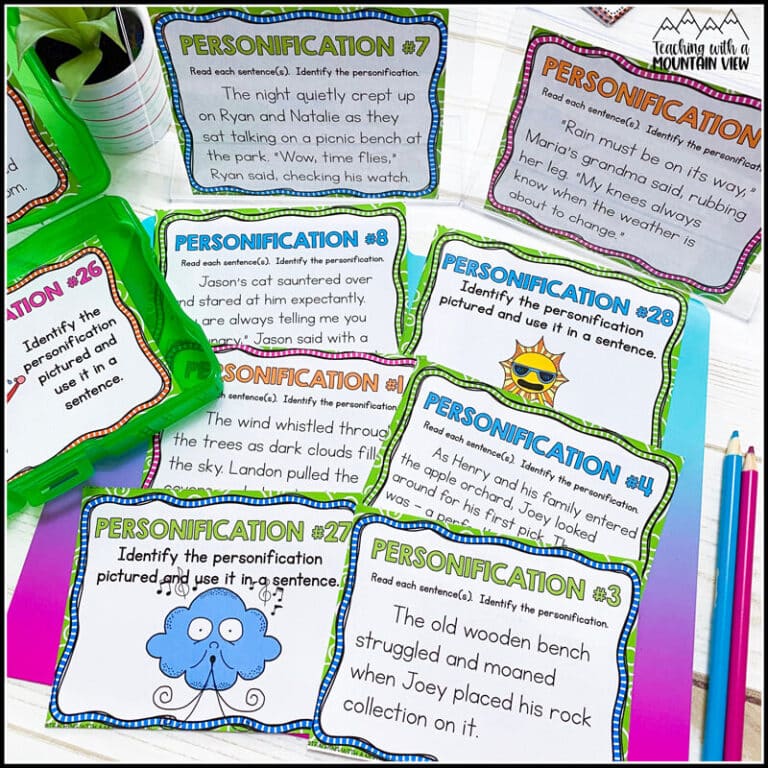 Fun Ideas for Teaching Figurative Language & Free Starter Kit ...