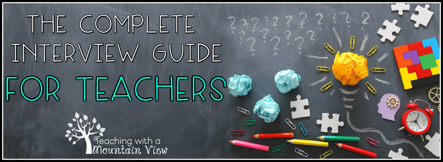 Teaching Interviews | What To Expect | Teaching With A Mountain View