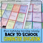 Free Character Education Lesson for Morning Meeting - Teaching with a ...