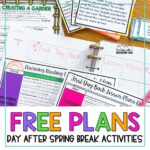 Free Day After Spring Break Lessons - Teaching with a Mountain View