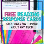 Open Ended Comprehension Cards - Teaching with a Mountain View