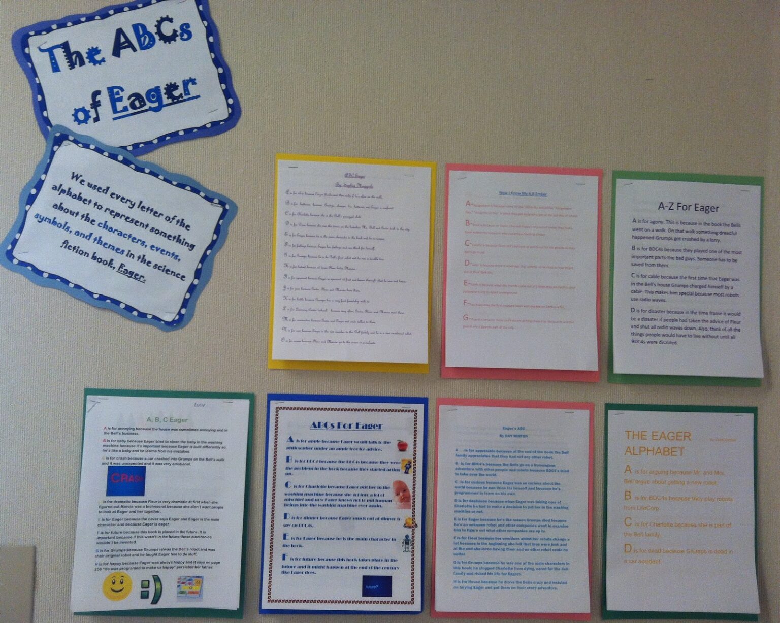 ABC Novel Project - Teaching with a Mountain View