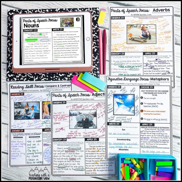 Using Pictures to Teach Reading and Writing Skills