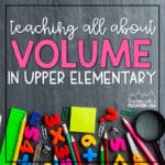 Teaching Volume with Hands-On Activities - Teaching with a Mountain View