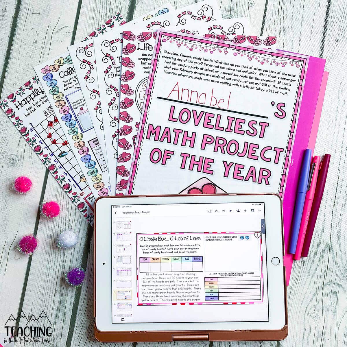 Creative Distance Learning Valentine Activities - Teaching with a ...