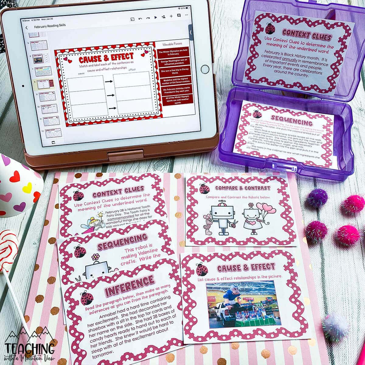 Creative Distance Learning Valentine Activities - Teaching with a ...