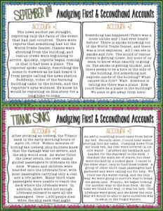 Analyzing Firsthand and Secondhand Accounts - Teaching with a Mountain View