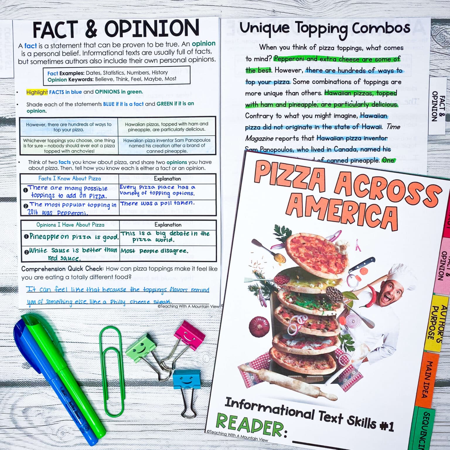 Reading and Literacy Flip Book MEGA Bundle - Teaching with a Mountain View