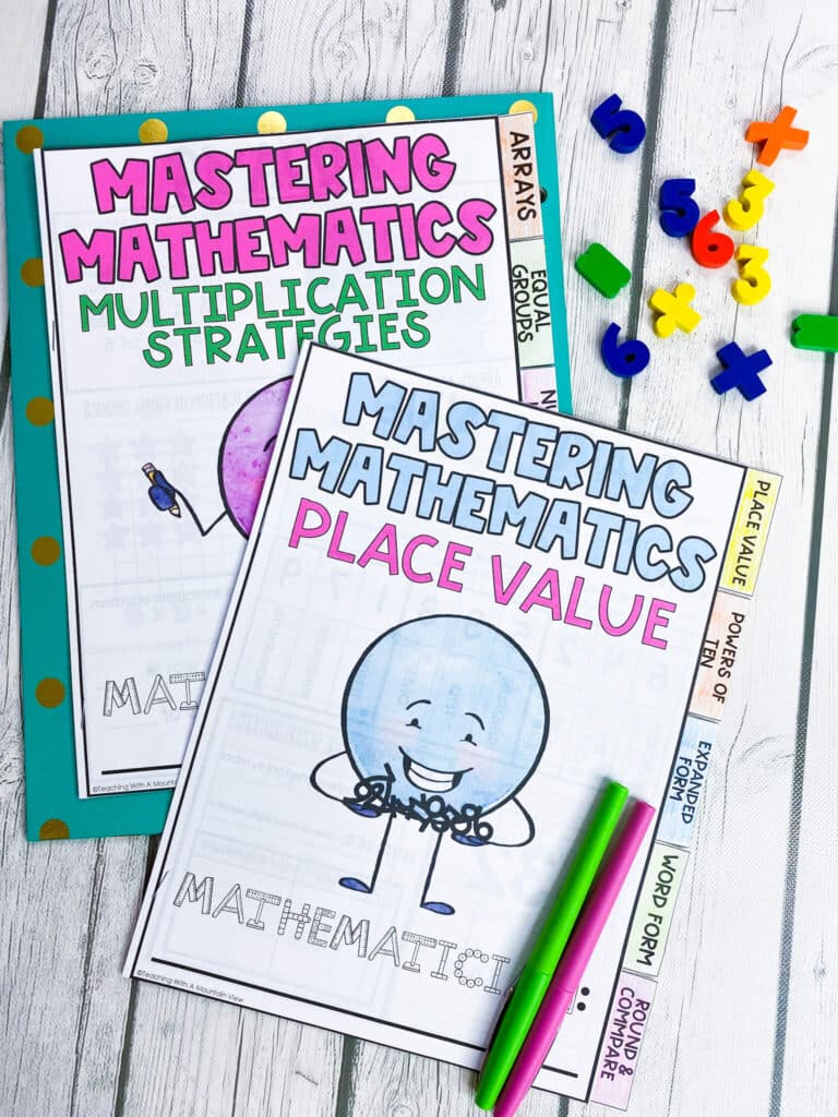 Math Lessons Flip Books Bundle - Teaching with a Mountain View