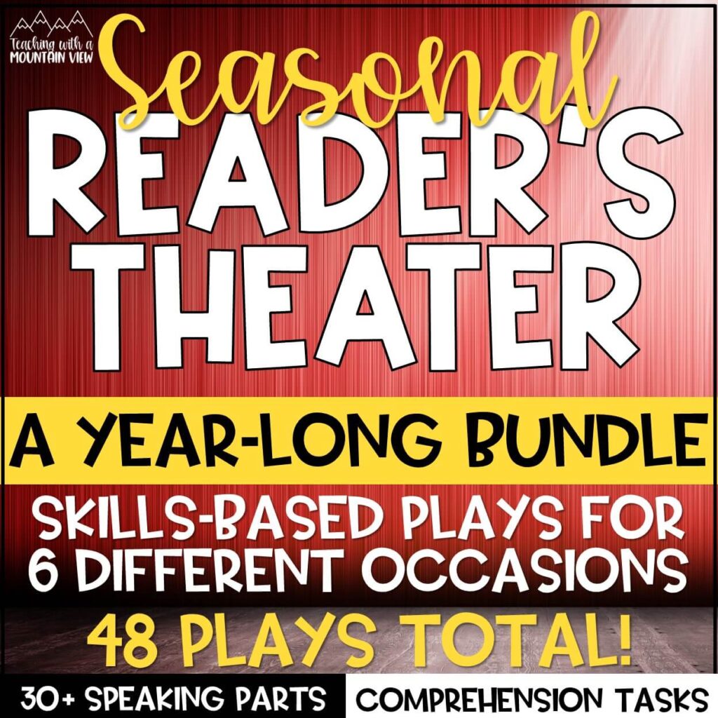Seasonal Reader's Theater | Science of Reading - Teaching with a ...