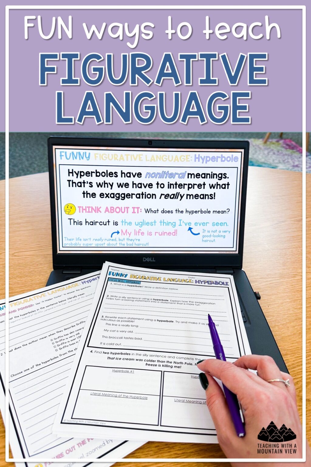 Fun Ideas for Teaching Figurative Language & Free Starter Kit ...