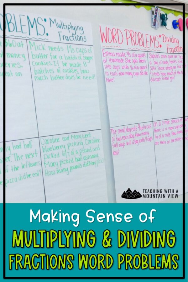 Making Sense of Multiplying and Dividing Fractions Word Problems ...