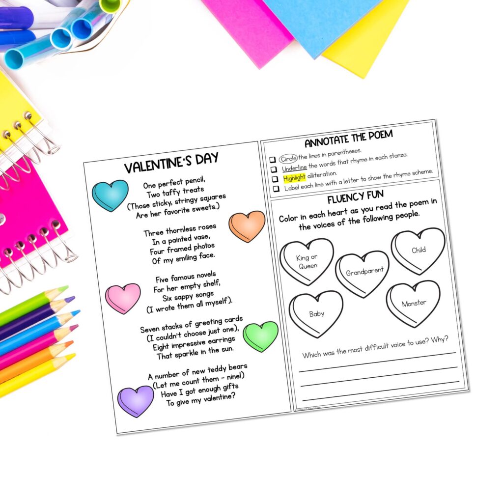 February Poem of the Week | Fluency and Comprehension - Teaching with a ...