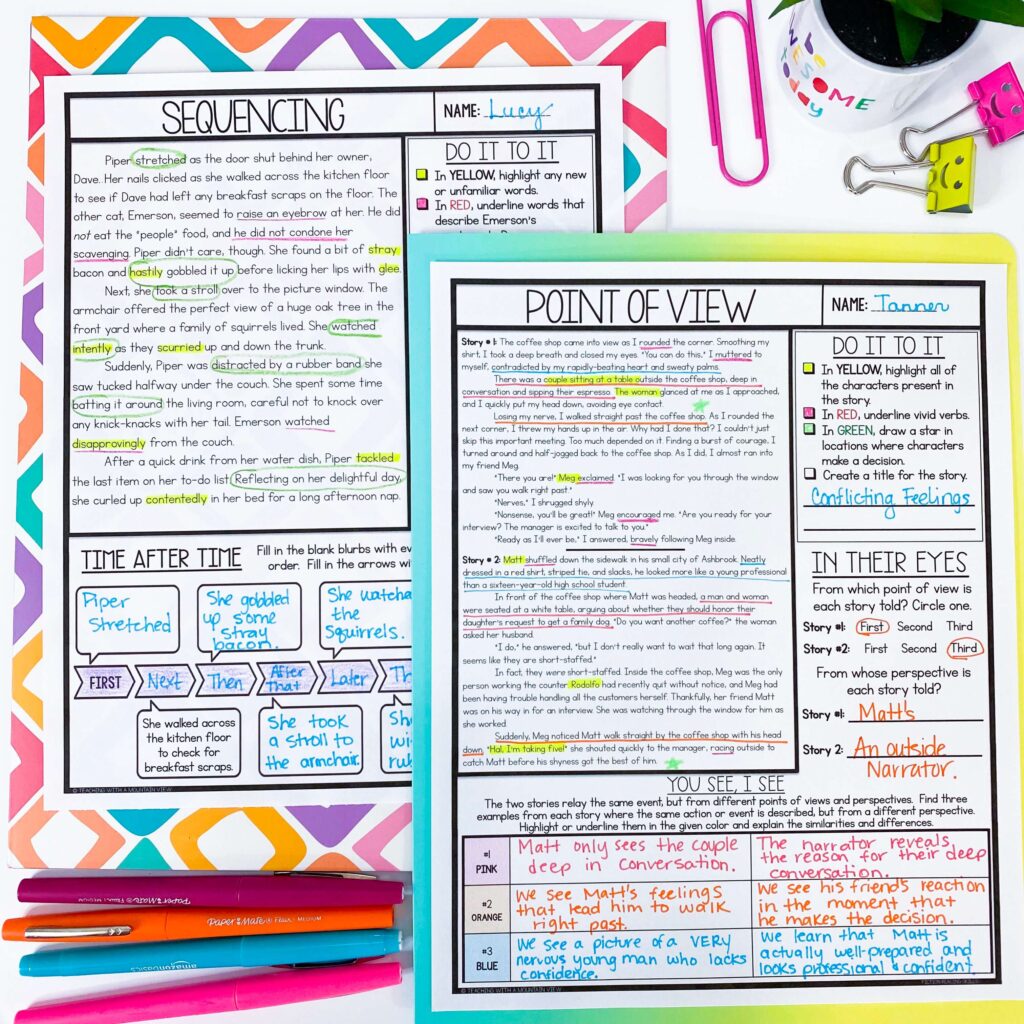 Reading Review Bundle - Teaching with a Mountain View