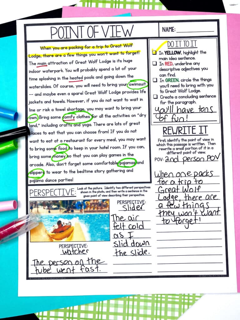 Reading Review Bundle - Teaching with a Mountain View