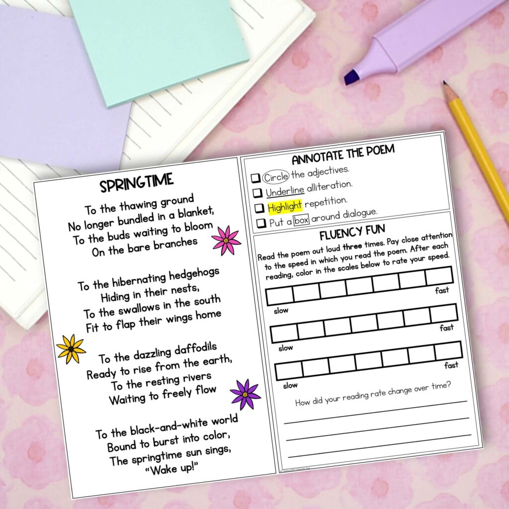 March Poem of the Week | Fluency and Comprehension - Teaching with a ...