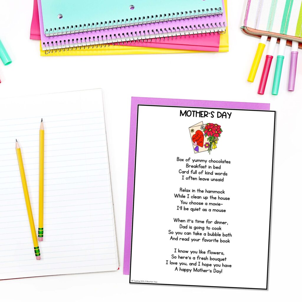 May Poem of the Week | Fluency and Comprehension - Teaching with a ...