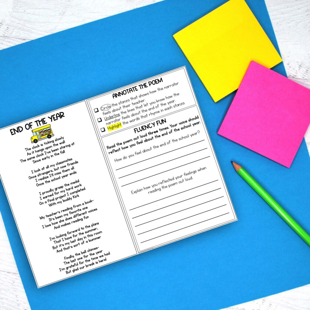 May Poem of the Week | Fluency and Comprehension - Teaching with a ...