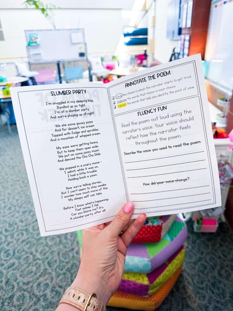 Poem of the Week Bundle | Fluency and Comprehension Using Poetry ...