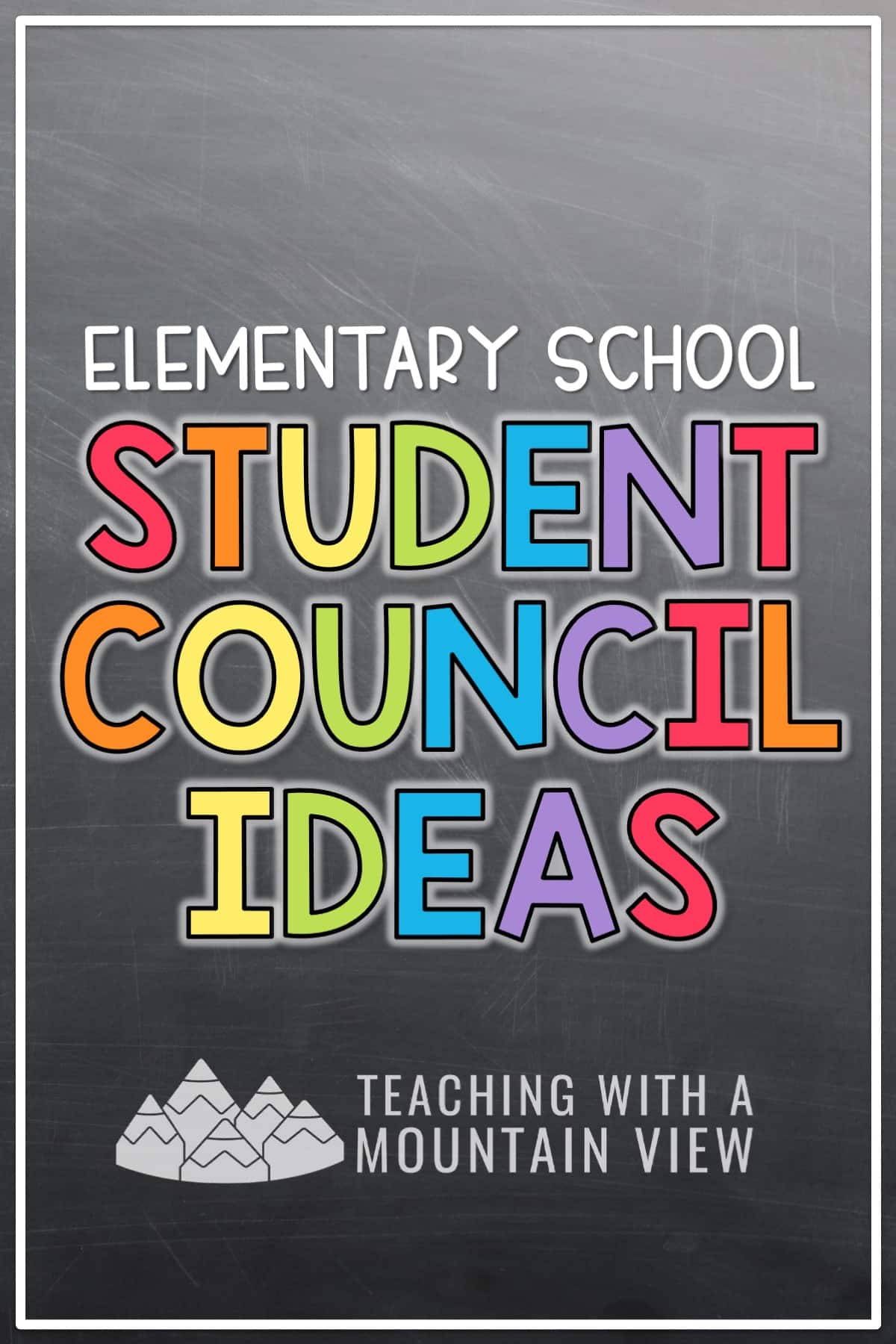 Student Council Ideas for Elementary Schools - Teaching with a Mountain ...