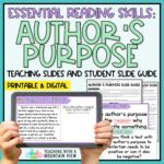 Author's Purpose Reading Lesson | Slideshow and Lessons - Teaching with ...