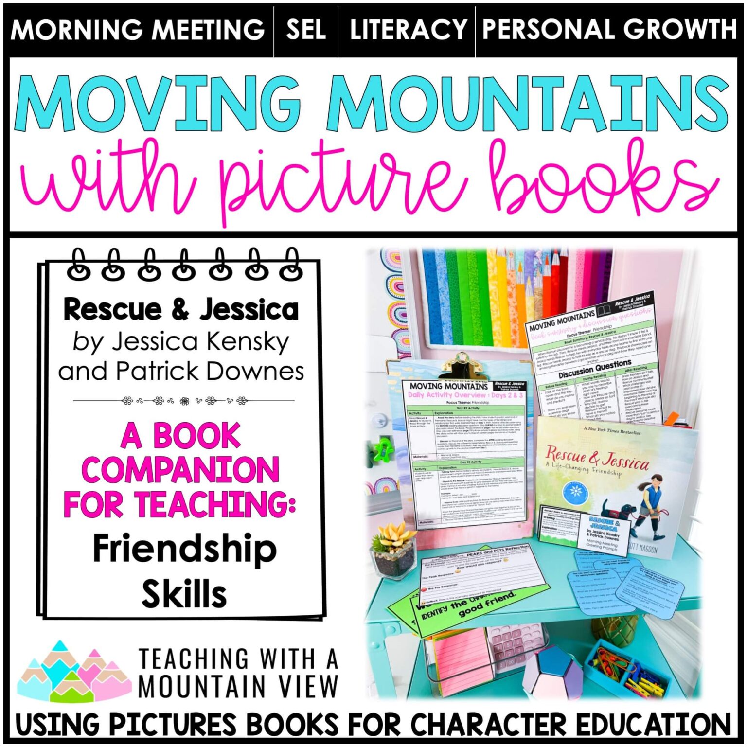 Friendship Lessons | SEL Activities | Character Education with Picture ...