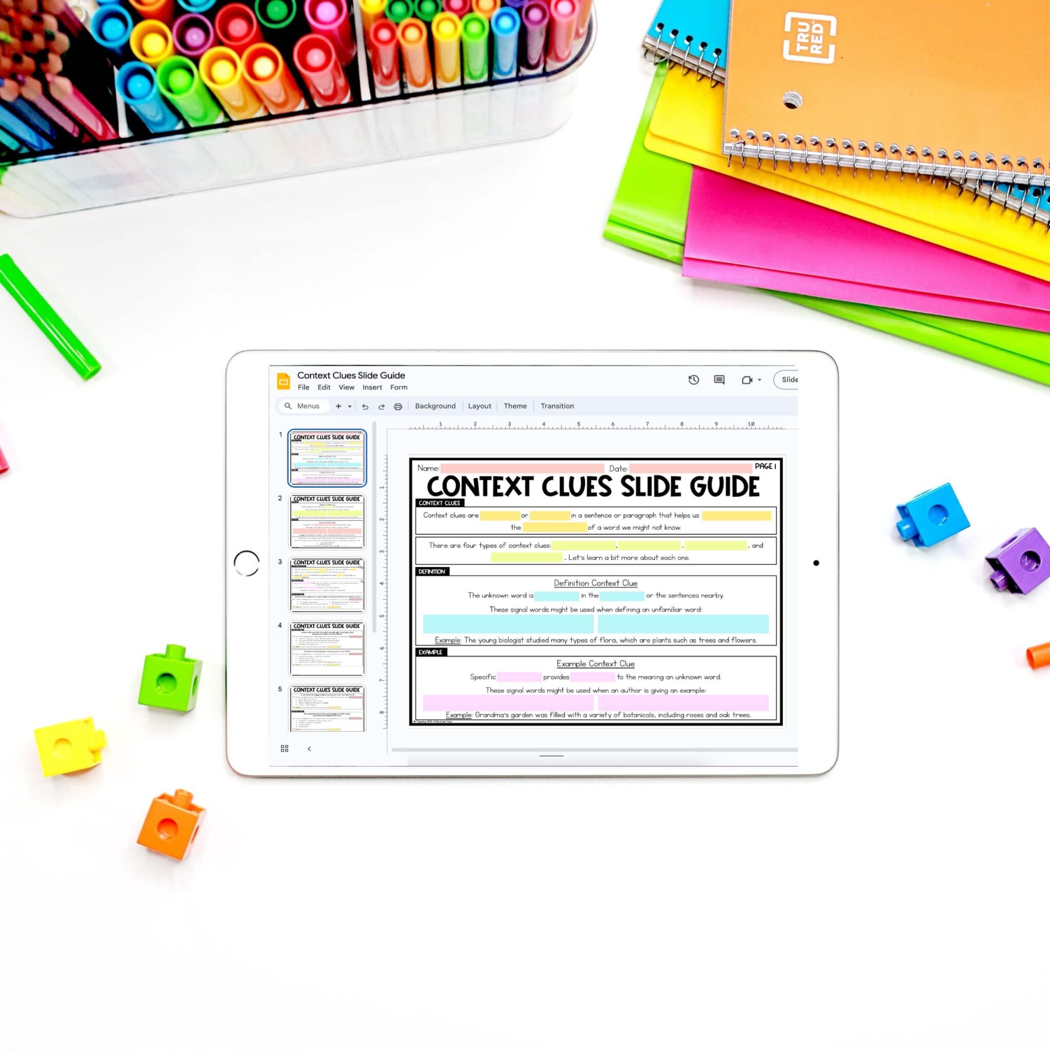 Context Clues Reading Lesson | Slideshow and Lessons - Teaching with a ...