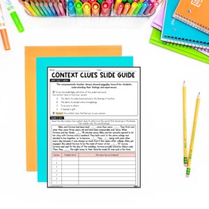 Context Clues Reading Lesson | Slideshow and Lessons - Teaching with a ...