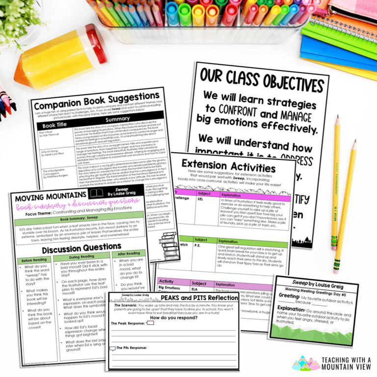 Coping Skills for Big Emotions | SEL Activities | Character Education ...