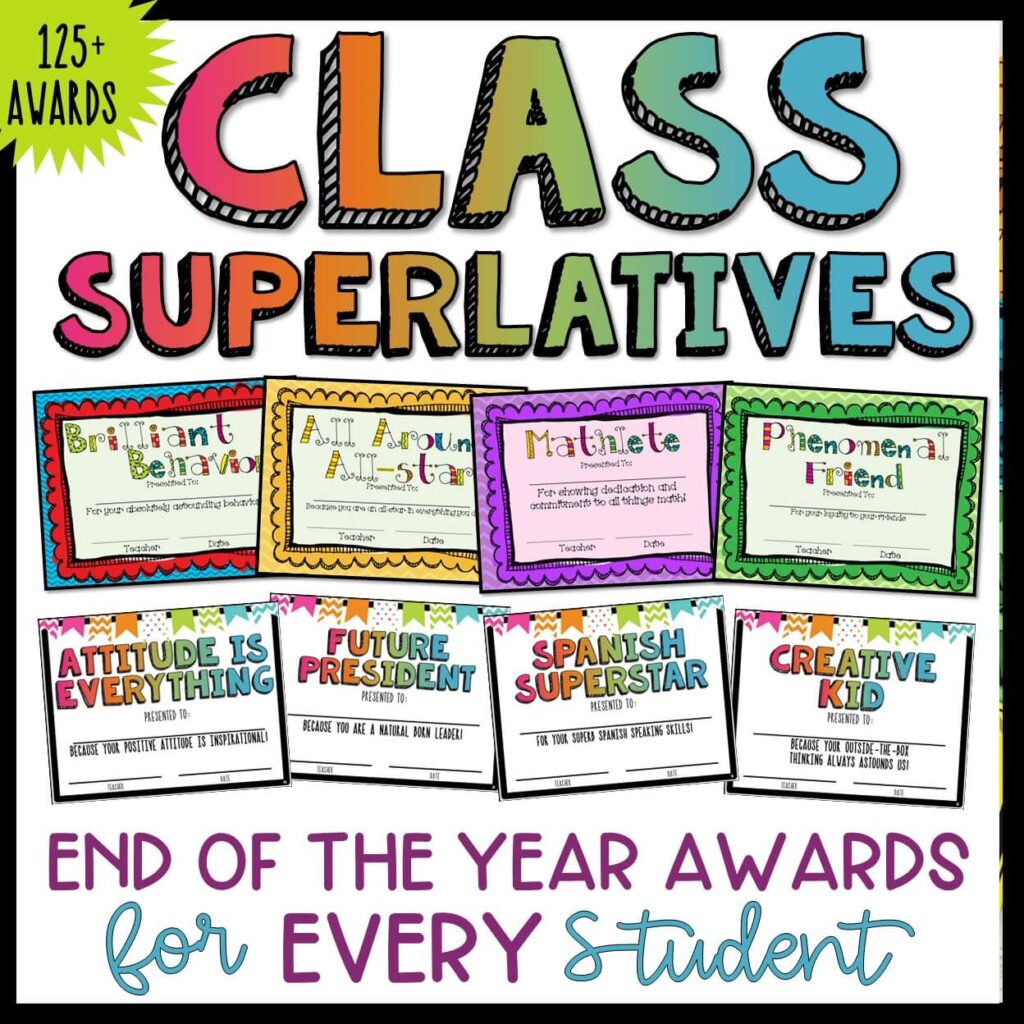 End of the Year Awards - Teaching with a Mountain View