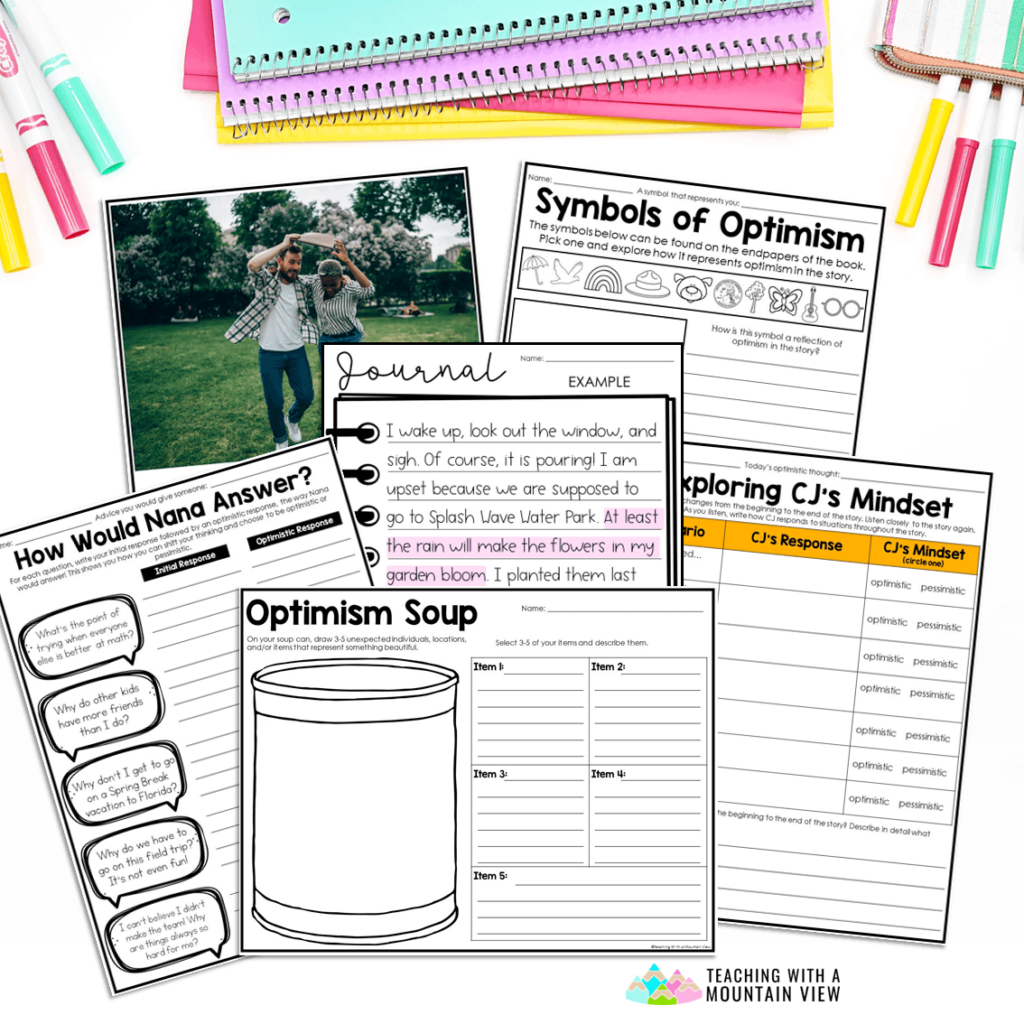 Optimism Activities | SEL Lessons | Last Stop on Market Street ...