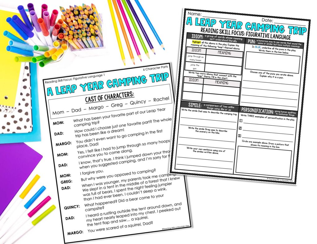 Leap Year Math and Literacy Activities for Leap Day Lessons - Teaching ...