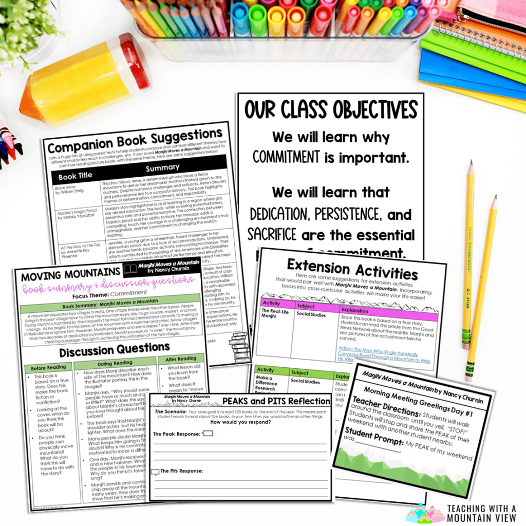 What is Commitment? Manjhi Moves a Mountain | SEL Lessons & Character ...